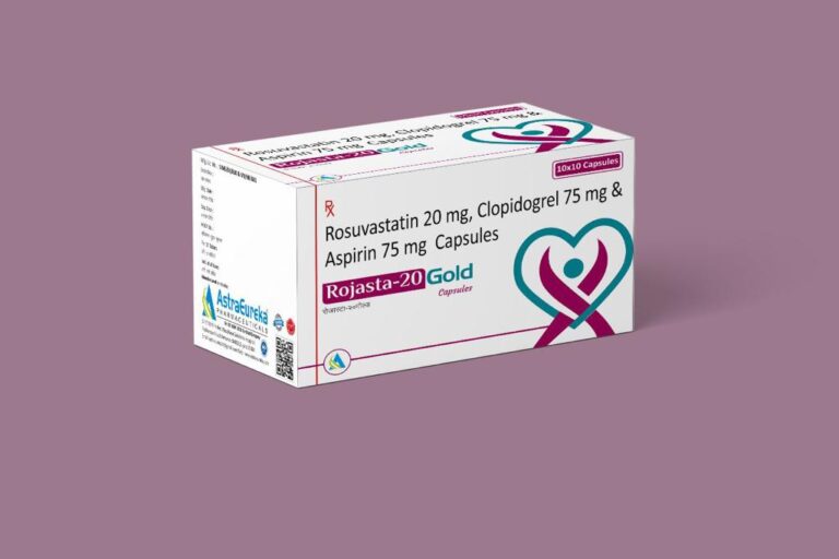 Rosuvastatin 20mg + Aspirin 75mg+ Clopidogrel 75mg Capsule for ...